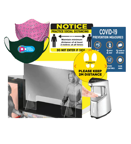 COVID-19 Health & Safety Tools & Signs – CoalPrints