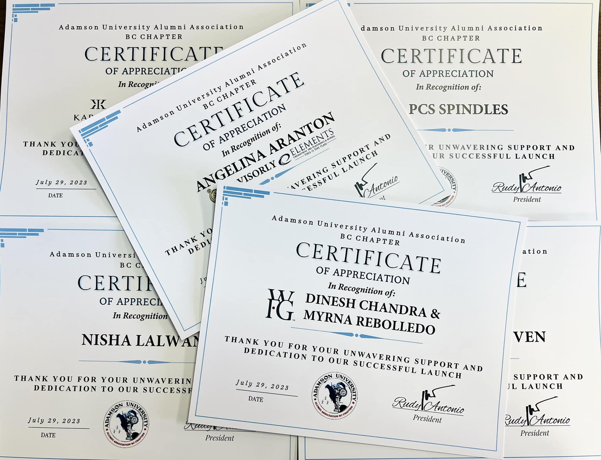 Certificate – CoalPrints