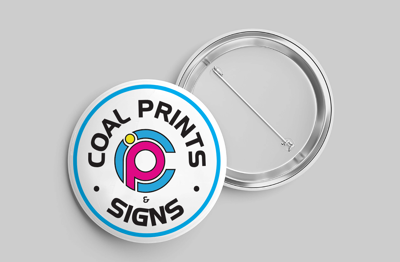 Button / Pins – CoalPrints