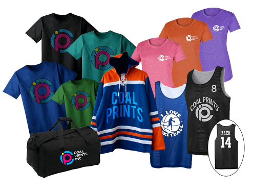 Custom Printed Apparel – CoalPrints